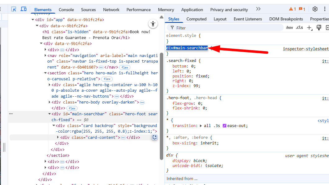 CSS Customisation Guide for the Booking Engine – Smartpms